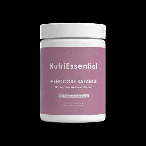 NUTRIESSENTIAL Menocore Balance Menopause Wellness Supplement 120 Capsules - Na