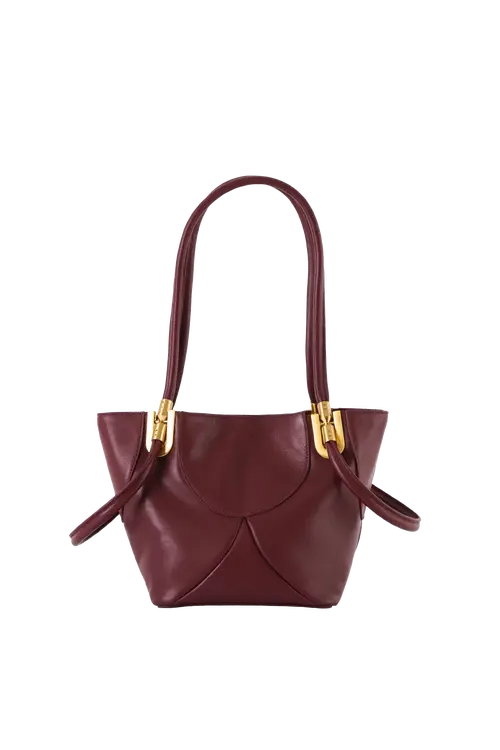 ESTHERA 4pm Leather Mini Handbag