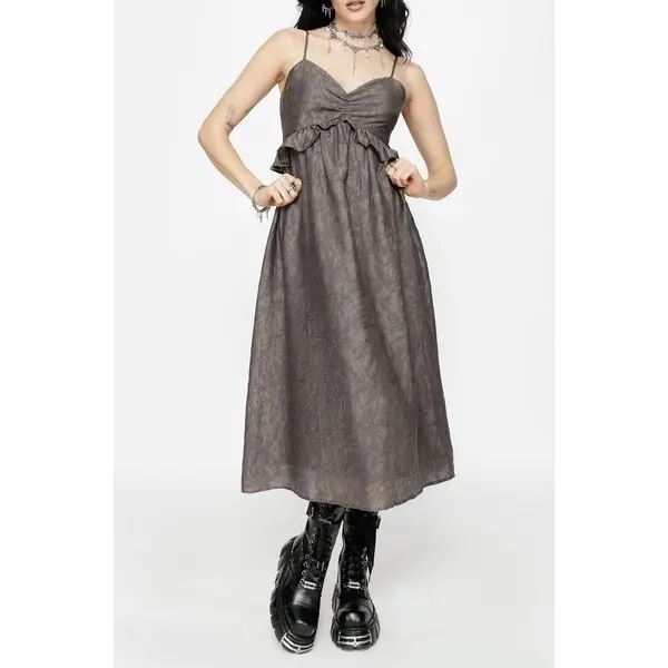 DISTURBIA Ailsa Frill Cami Midi Dress