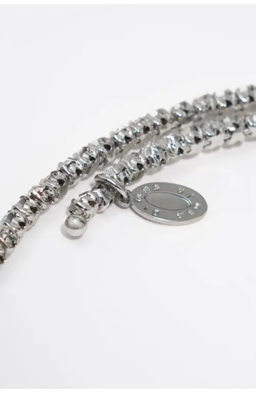 Bimba Y Lola Crystal Chain Choker With