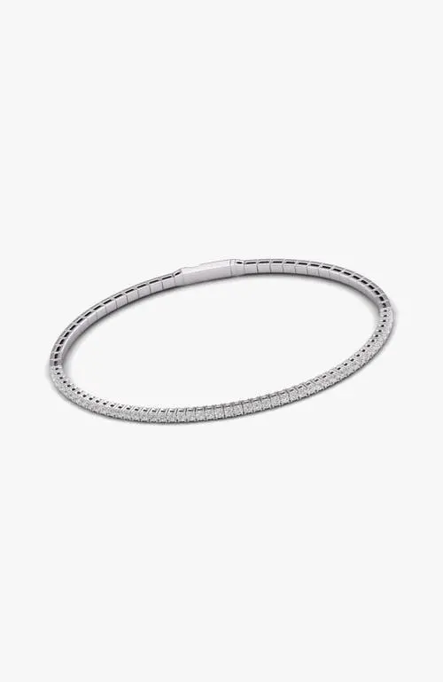 SEREIA OFFICIAL 14k Gold Lab Diamonds 7 Carats Diana Bracelet - White Gold