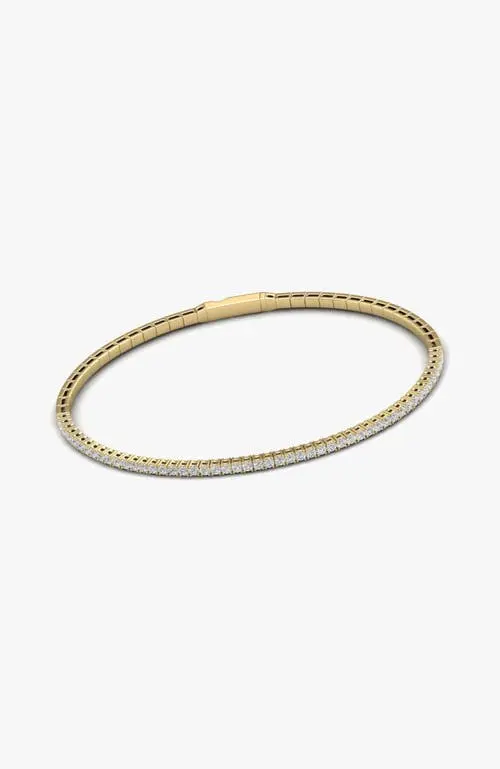 SEREIA OFFICIAL 14k Gold Lab Diamonds 7 Carats Diana Bracelet - Yellow Gold