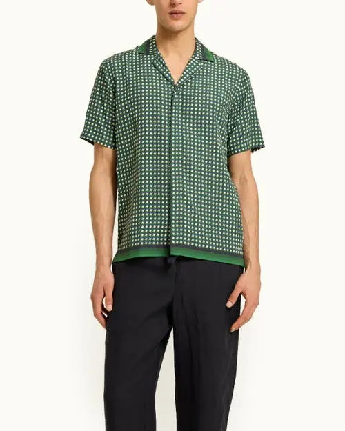 Orlebar Brown Maitan Relaxed-fit Shirt - Agave Green