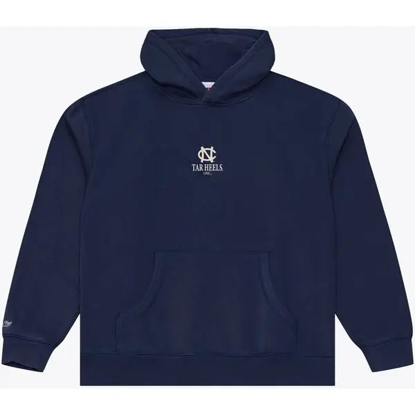 Mitchell & Ness North Carolina Tar Heels Core Icon Fleece Hoodie - Navy