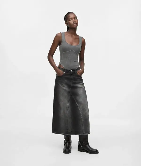 KL JEANS Denim Maxi Skirt