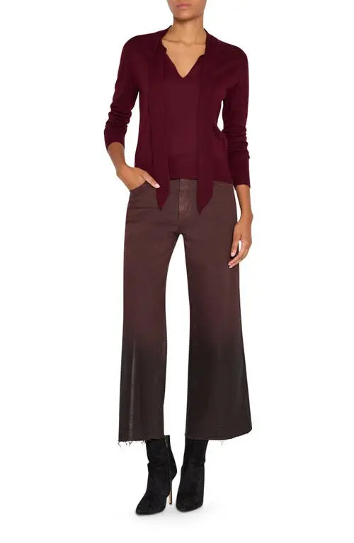Kobi Halperin Felicity Tie Neck Merino Wool Sweater