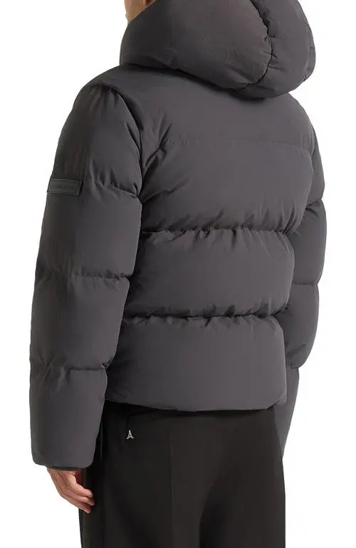 Manière De Voir Eric 2-in-1 Puffer Jacket With Detachable Sleeves And Hood