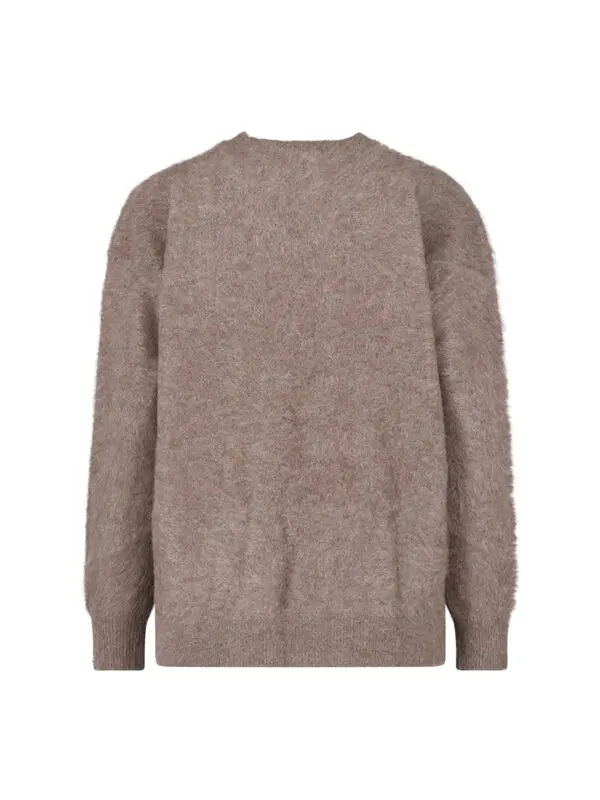 Max Mara Yak Sweater With Scarf
