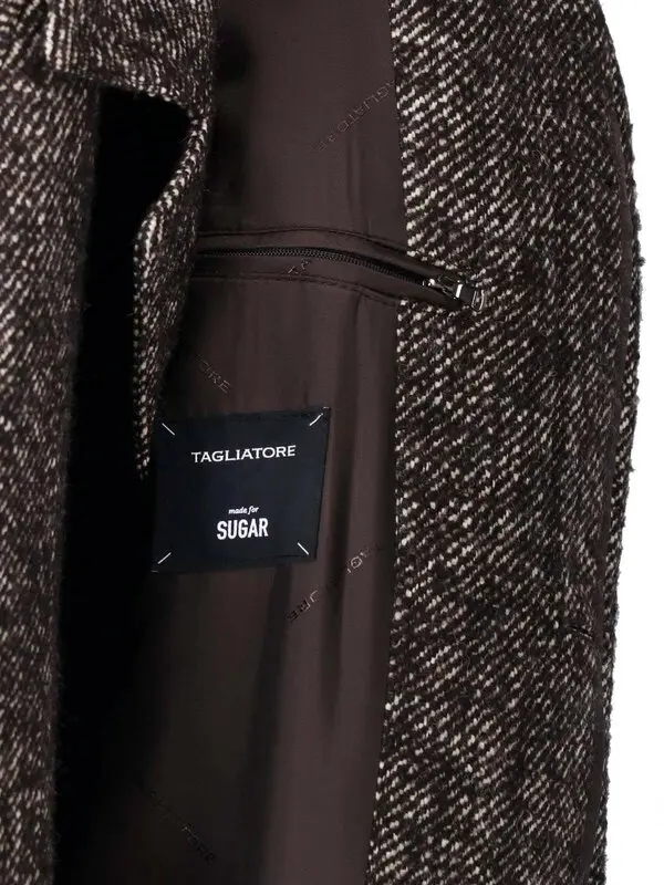 Tagliatore Virgin Wool Blend Coat