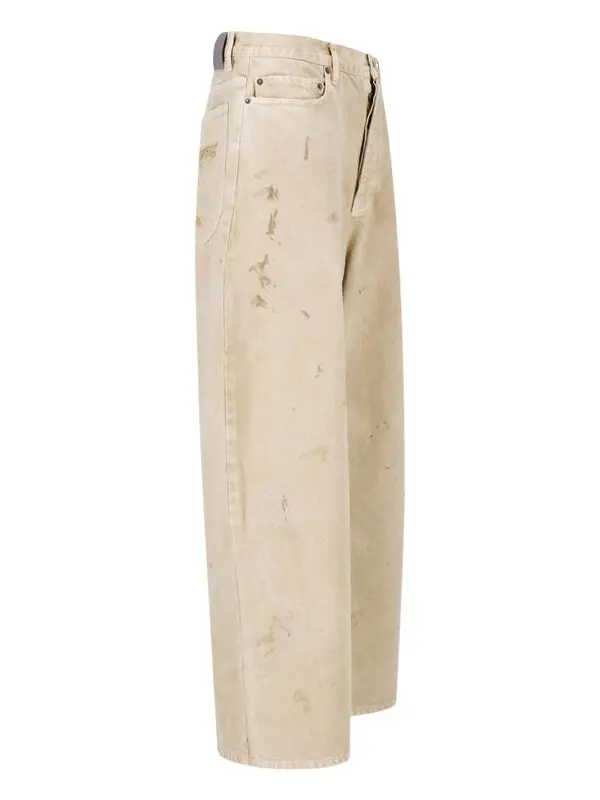 Balenciaga Wide Destroyed Jeans