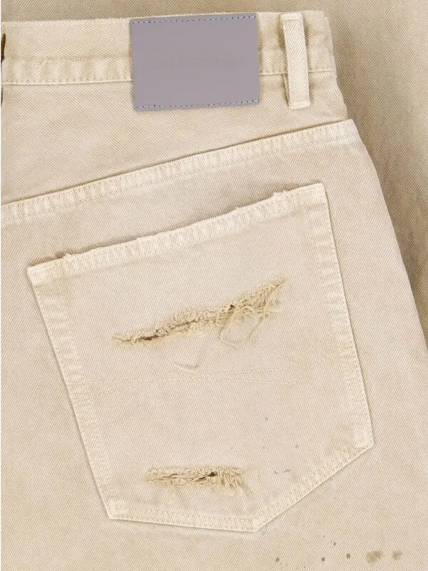 Balenciaga Wide Destroyed Jeans