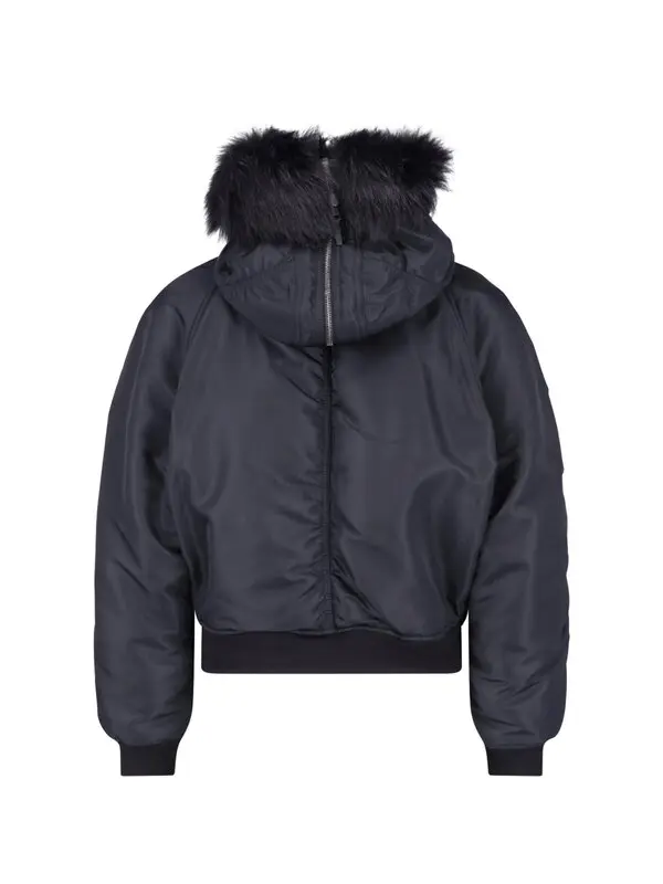 Gucci Bomber Jacket With Fur