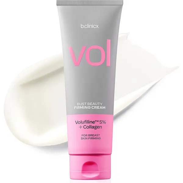 B.CLINICX Volufiline 5% + Collagen Bust Firming Cream - No Color