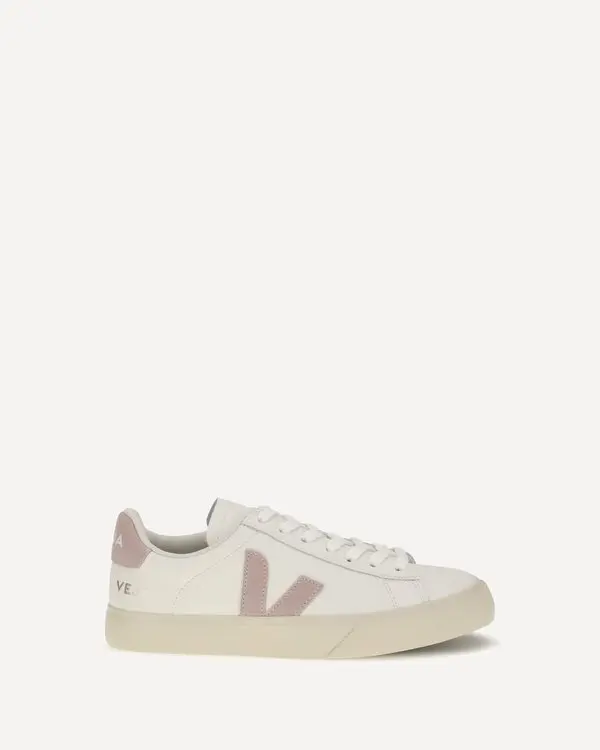 VEJA Campo Leather Sneakers - White