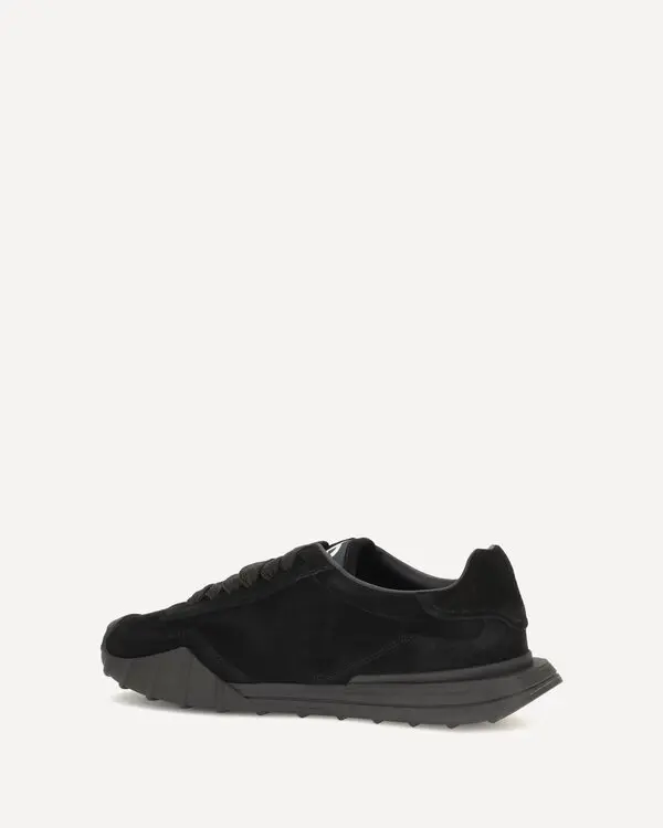 Dolce & Gabbana Dg Athletic Suede Leather Sneakers