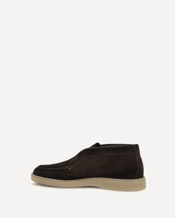 Santoni Digits Suede Loafers