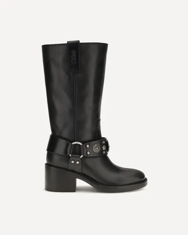 Chloé Dakota Buckle Knee-high Boots
