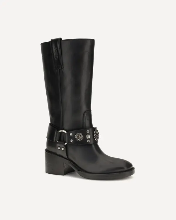 Chloé Dakota Buckle Knee-high Boots