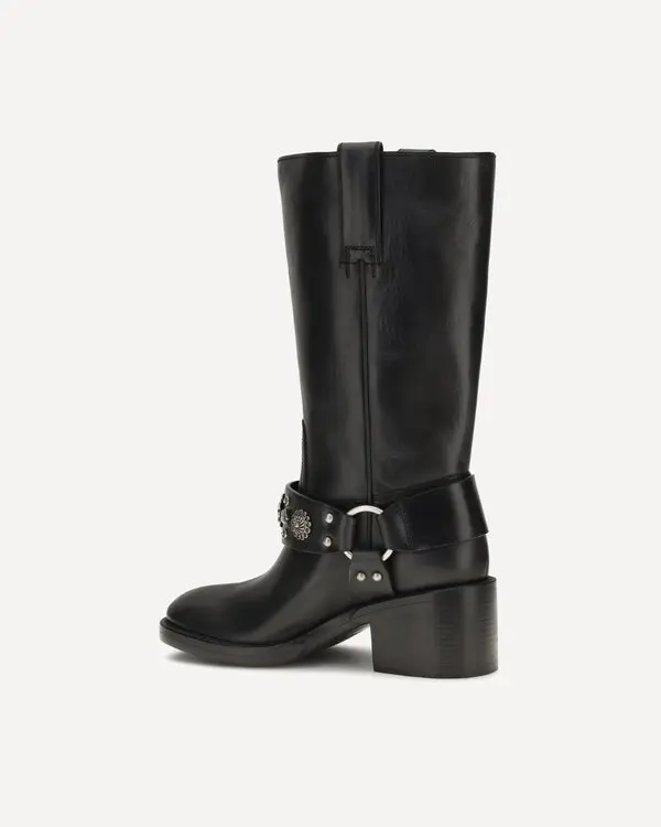 Chloé Dakota Buckle Knee-high Boots