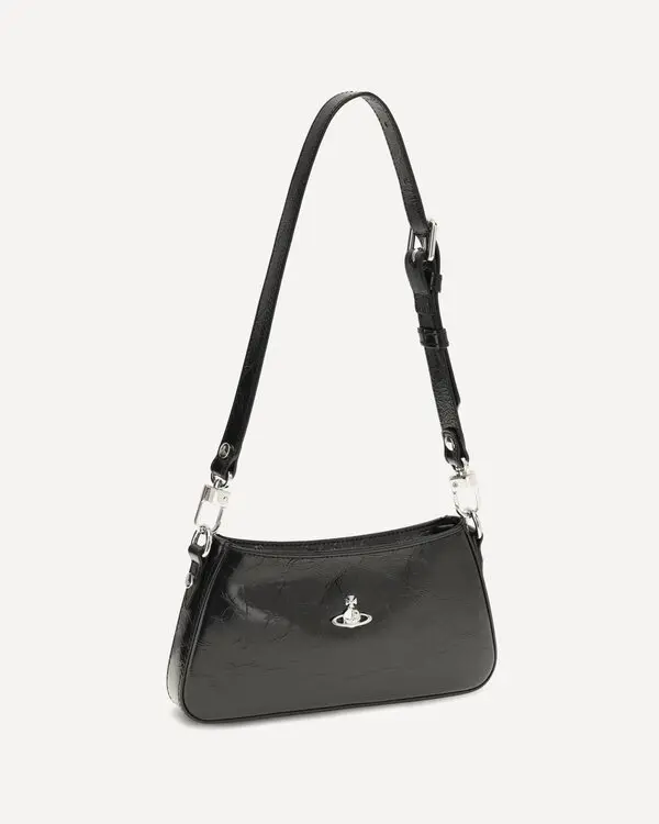 VIVIENNE WESTWOOD Tasha Mini Croc Shoulder Bag