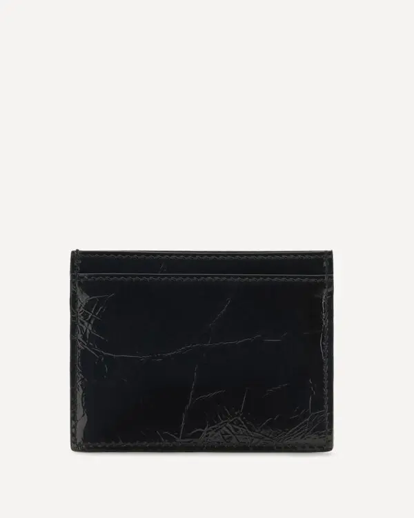 VIVIENNE WESTWOOD Leather Card Holder With Orb Logo