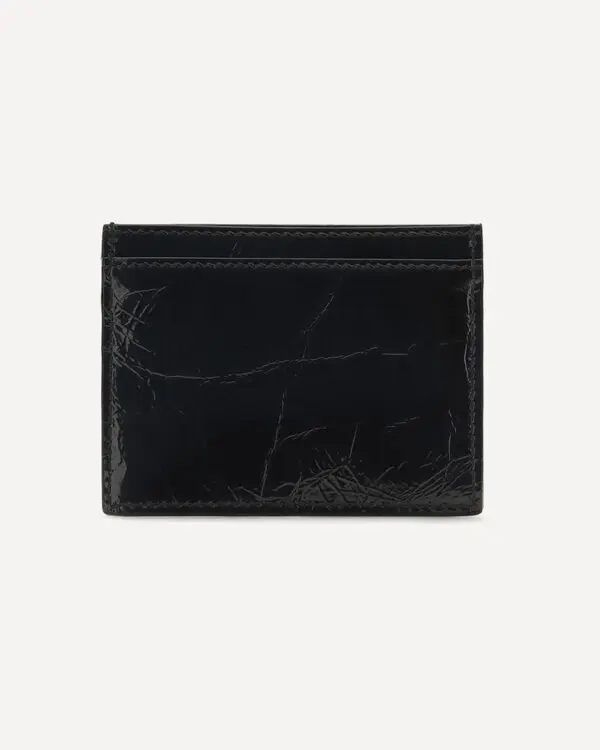 VIVIENNE WESTWOOD Leather Card Holder With Orb Logo