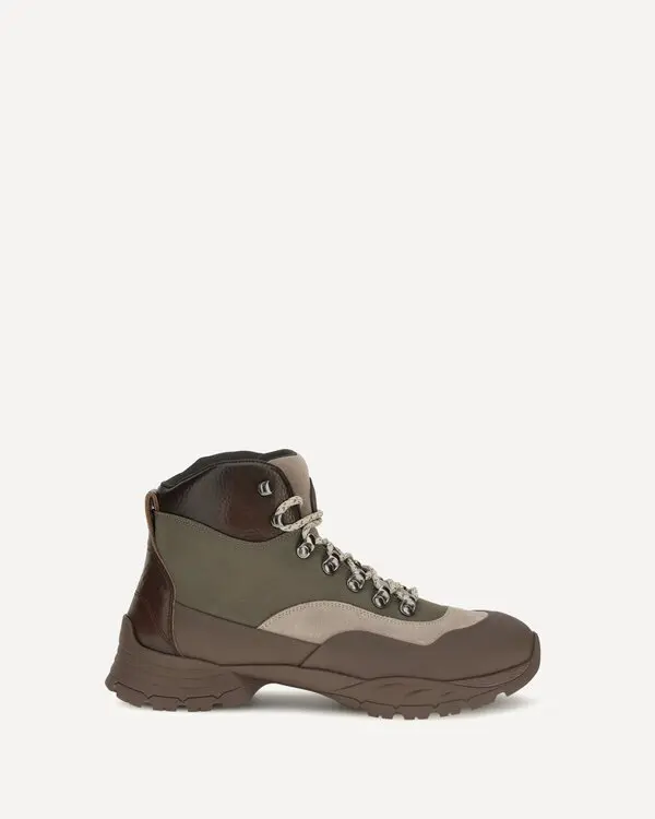 Brunello Cucinelli Outdoor Lace-up Boots - Green