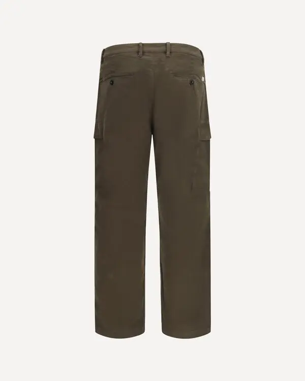 C.P. COMPANY Stretch Cotton Satin Cargo Pants