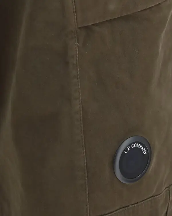 C.P. COMPANY Stretch Cotton Satin Cargo Pants