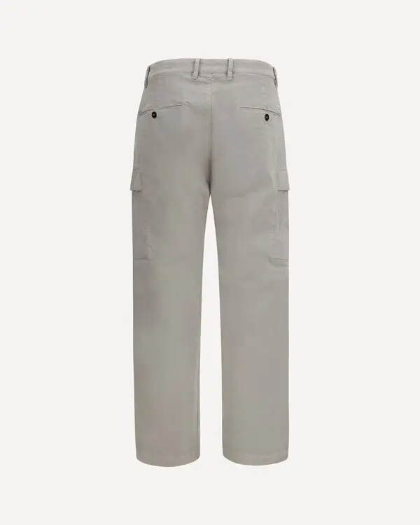 C.P. COMPANY Stretch Cotton Satin Cargo Pants