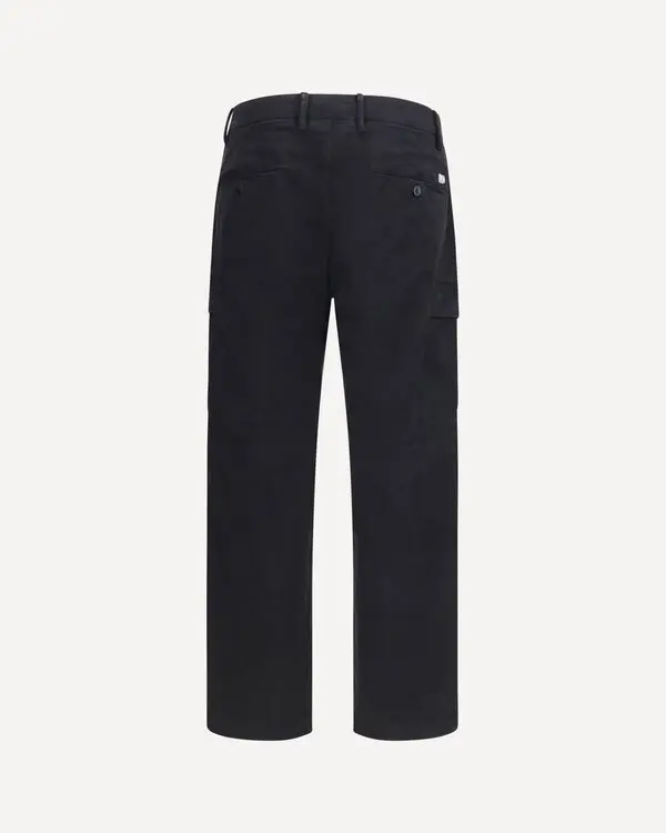 C.P. COMPANY Stretch Cotton Satin Cargo Pants