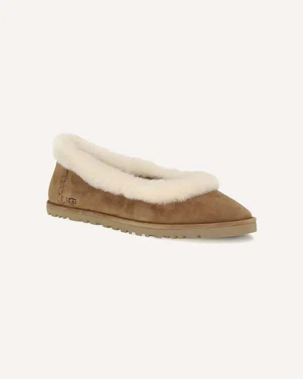 UGG Zora Suede Ballerinas