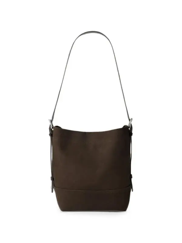 LEMAIRE Small Belted Tote - Brown