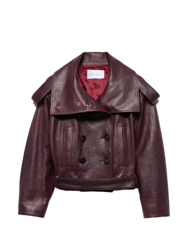 7 FOR ALL MANIKIND 7 For All Mankind Double Breasted High Neck Short Jacket
