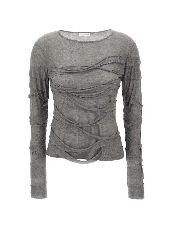 7 FOR ALL MANIKIND 7 For All Mankind Ribbon Long Sleeve T-shirt