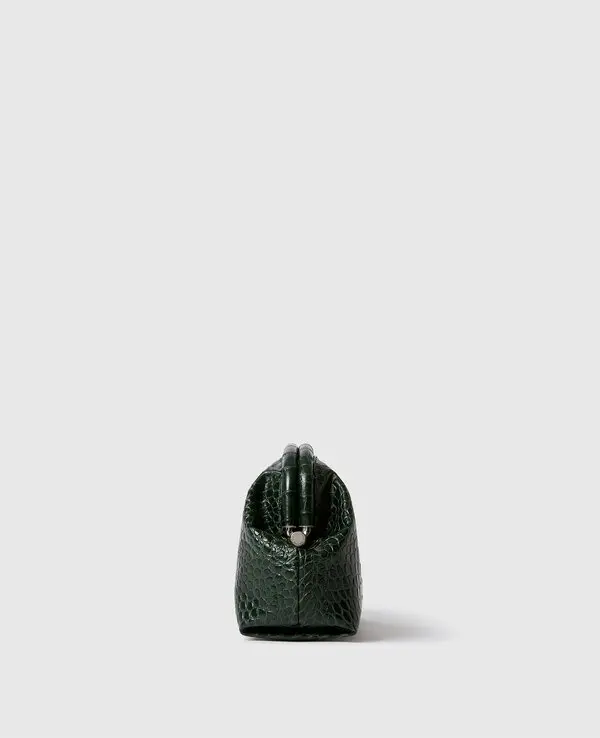 Stella McCartney Falabella Croc-embossed Soft Clutch