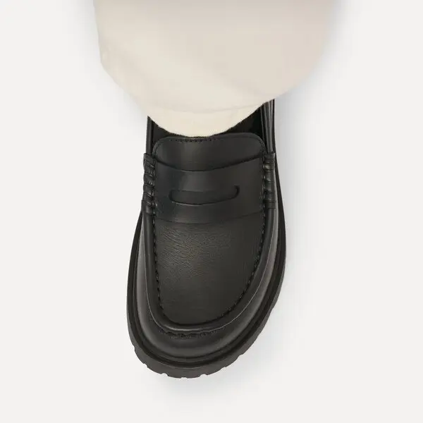 BIRKENSTOCK Highwood Loafer In Natural Leather