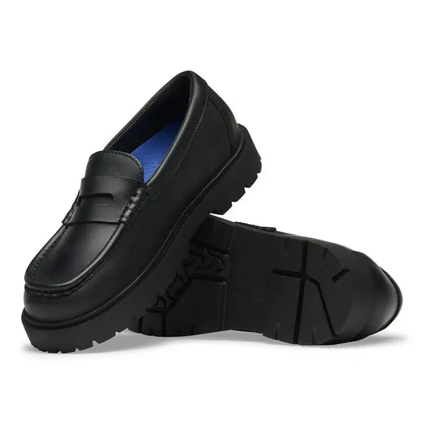 BIRKENSTOCK Highwood Loafer In Natural Leather
