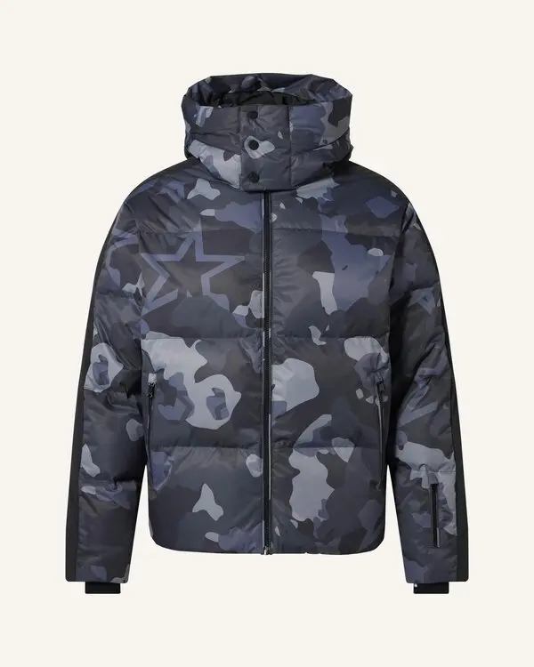 Perfect Moment Mountain Mission Down Jacket - Black-camouflage