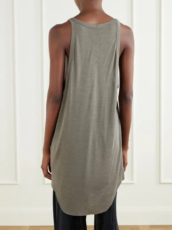 Rick Owens Gigi Wool Silk Tank