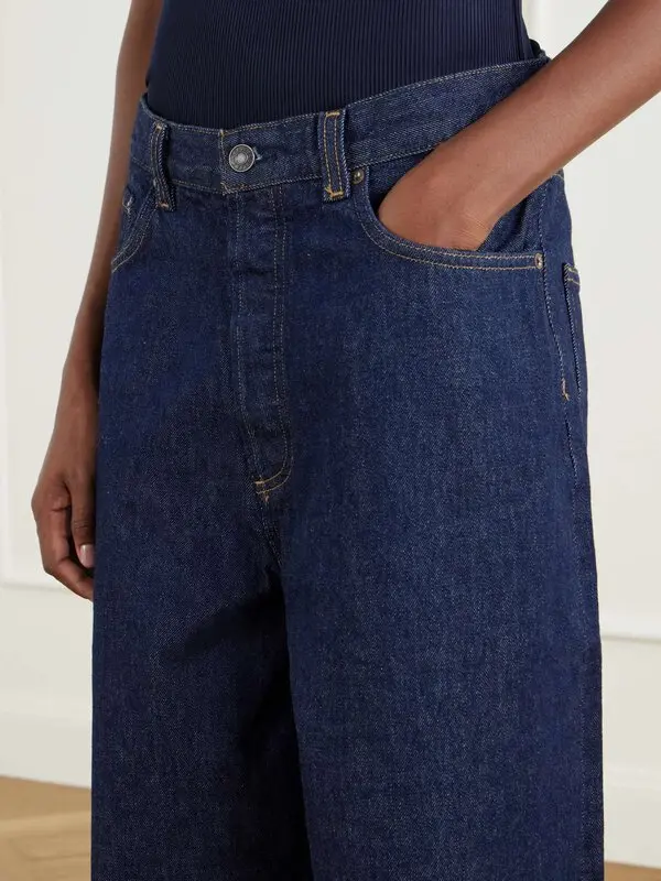 AGOLDE Rounded Baggy Regenerative Cotton Mid-rise Wide-leg Jeans