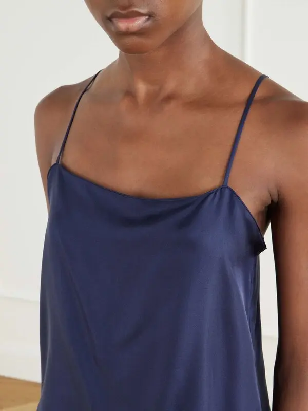 Comme Si Everyday Silk-satin Cami