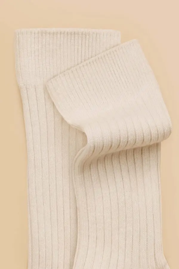 Olivia Von Halle Spencer Alaska Ivory Socks