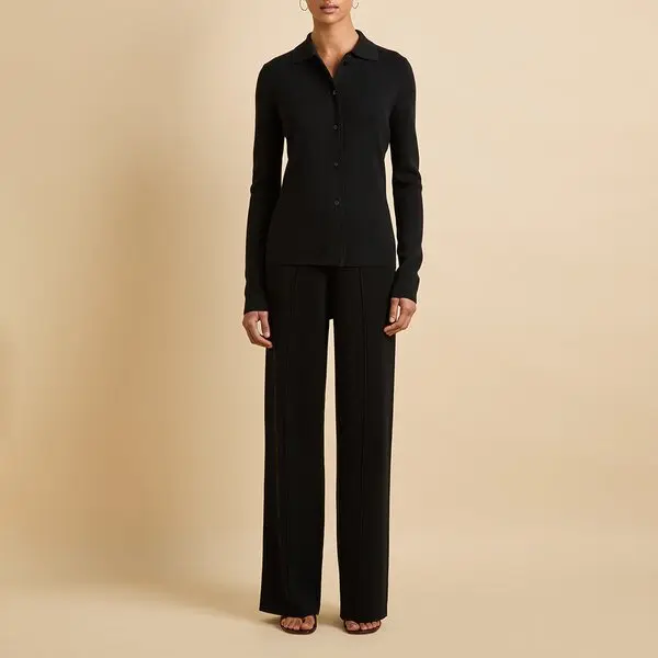 Olivia Von Halle Dree Berlin Knitwear - Black