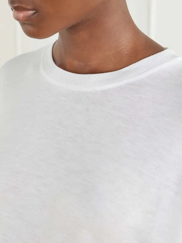 AGOLDE Sasha Tencel™ Lyocell-jersey T-shirt