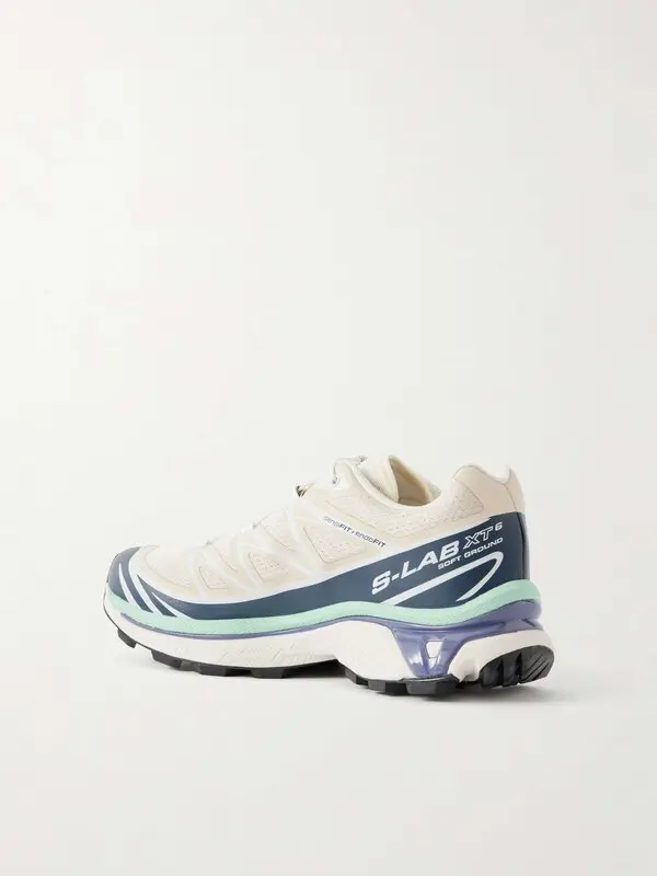 SALOMON Xt-6 Rubber-trimmed Mesh Sneakers