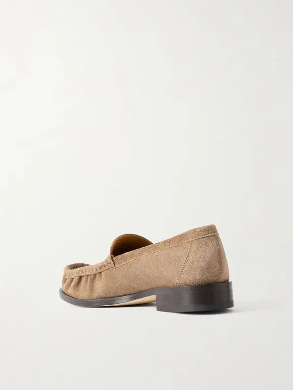 Legres Suede Loafers - Brown
