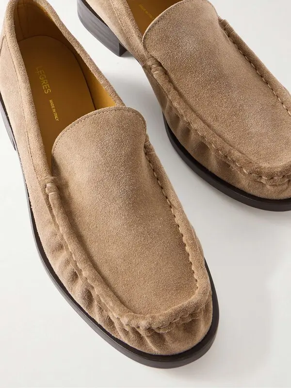Legres Model 64 Suede Loafers