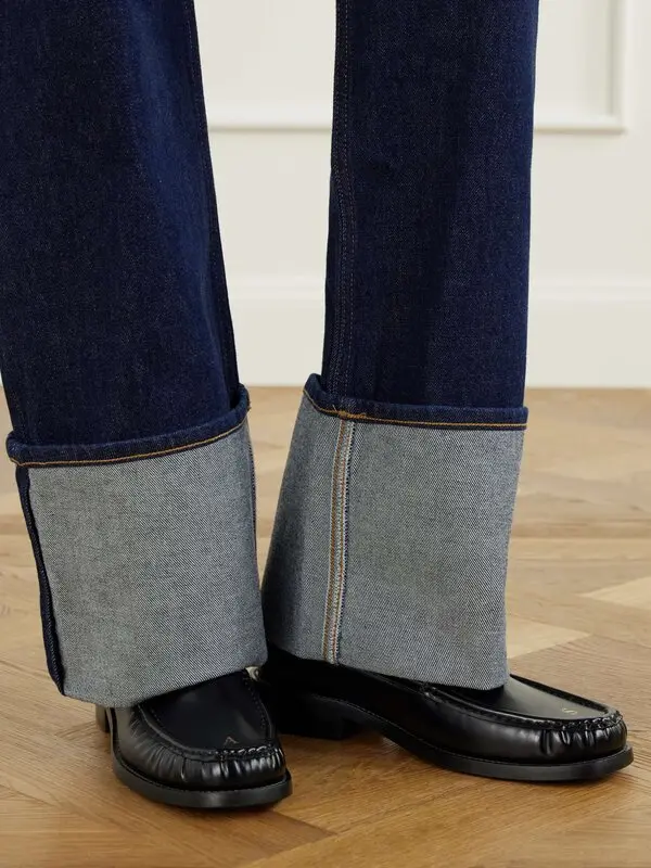 AGOLDE Big Cuff Jean Mid-rise Wide-leg Jeans