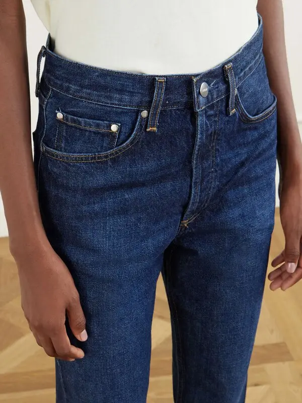 AGOLDE Lana Mid-rise Straight-leg Jeans